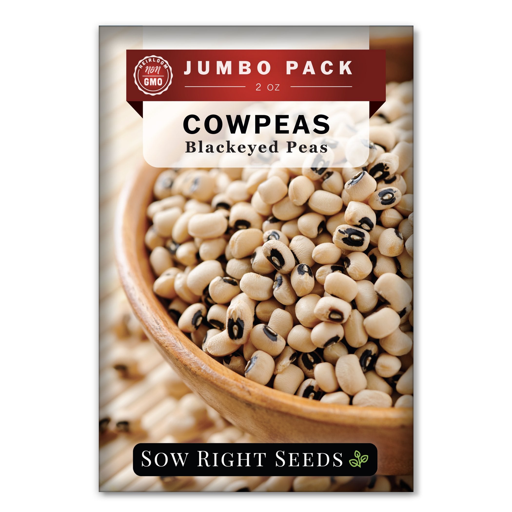 Bulk Black Eyed Cowpea Seeds for Planting | Flavorful Bush Bean – Sow Right Seeds