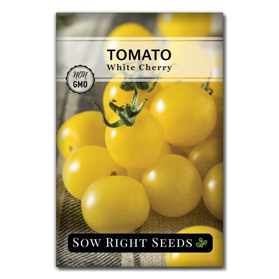 White Cherry Tomato Seeds for Planting | Great for Snacking – Sow Right Seeds