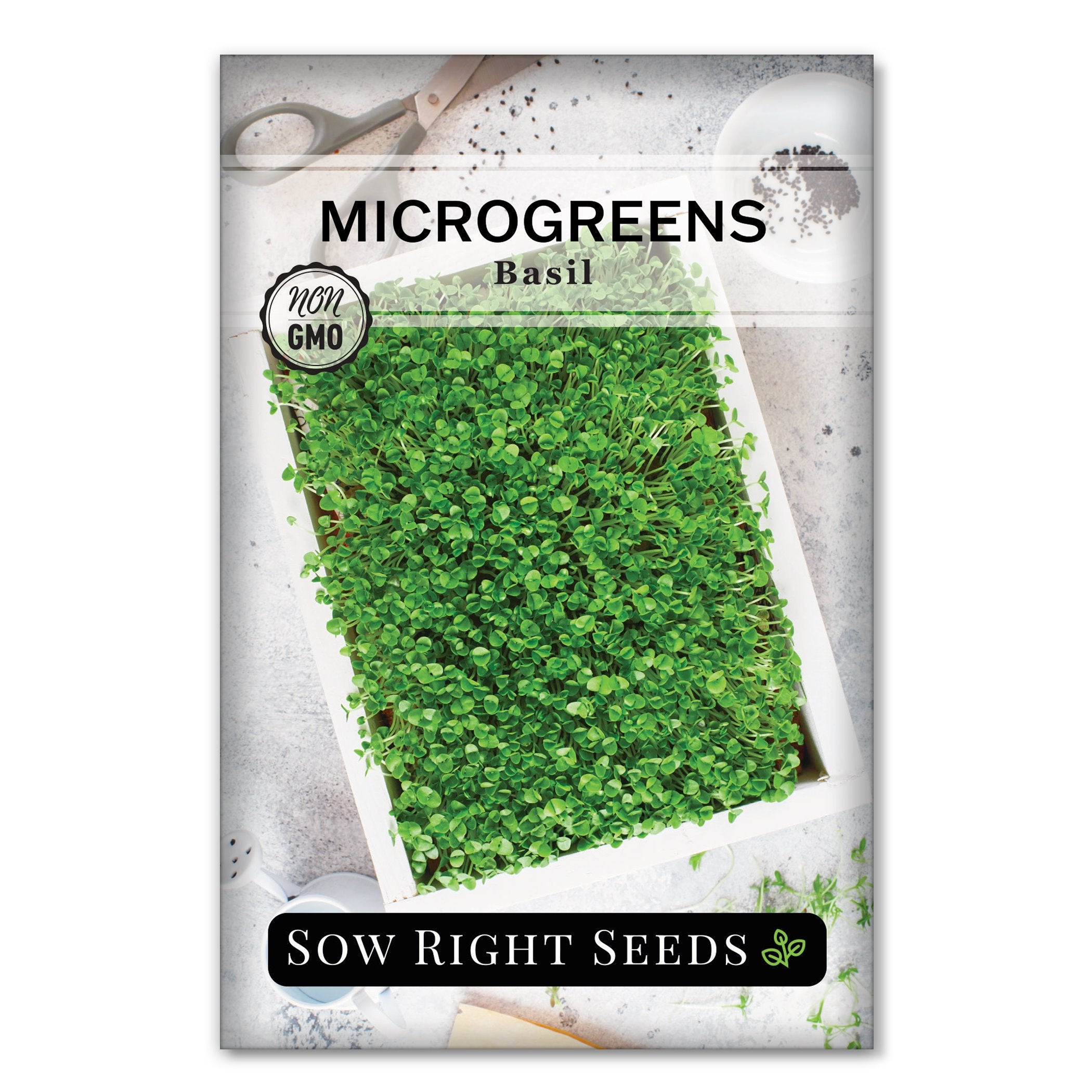Microgreens Basil – Sow Right Seeds